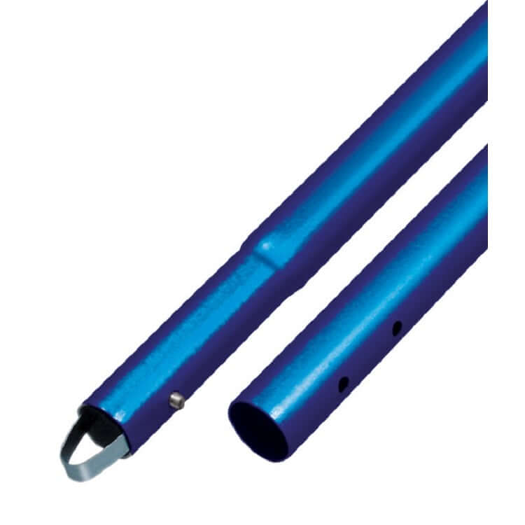 6' Anodized Bull Float Handle 1-3/8" Diameter Blue 6-Pack | DRP Fast Ship